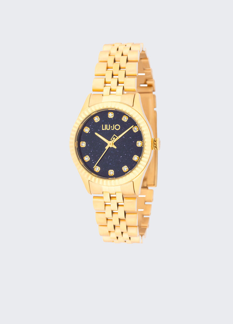 Orologio in acciaio colore oro/blu | Liu Jo